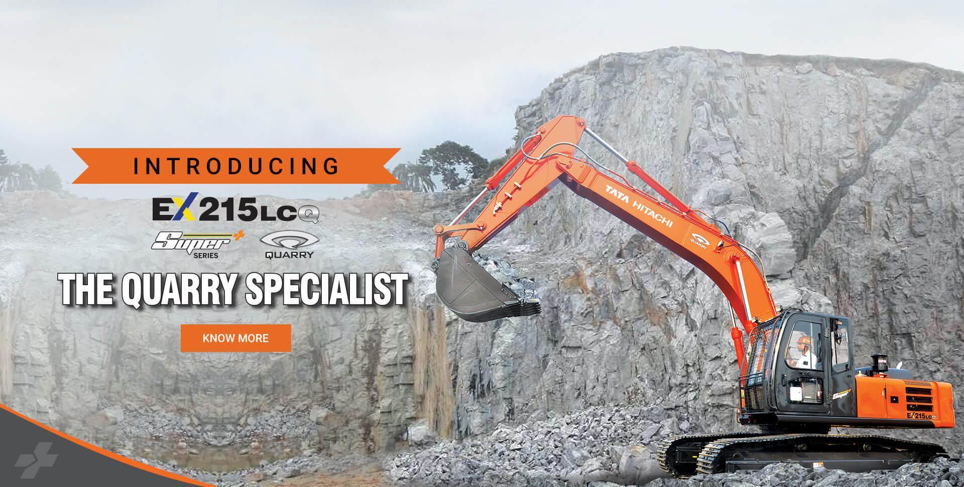 Excavator | Construction & Mining Excavators from Tata Hitachi