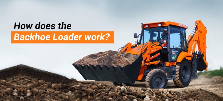 How Does the Backhoe Loader Work? - Specifications and Usage | Tata Hitachi