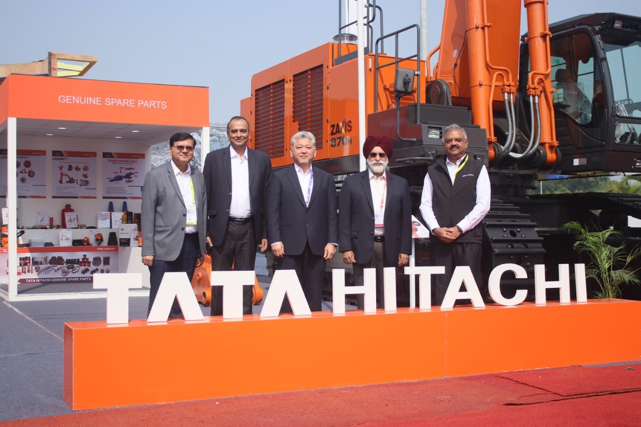 Mining Machines Displays At IMME 2022 | Tata Hitachi