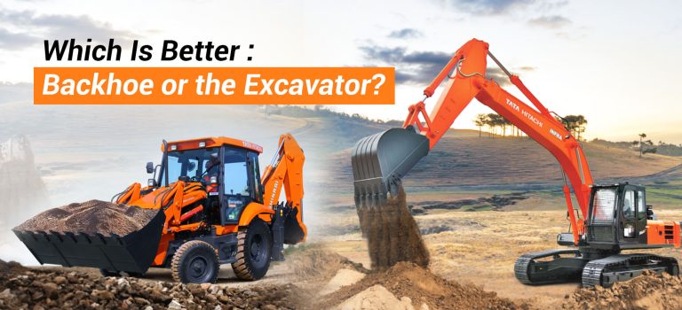 Backhoe vs Excavator - Which is Better for Construction? | Tata Hitachi