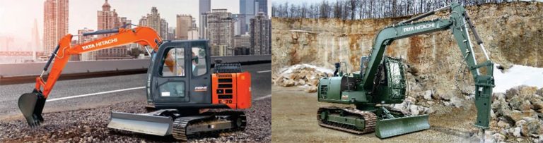 Backhoe vs Excavator - Which is Better for Construction? | Tata Hitachi