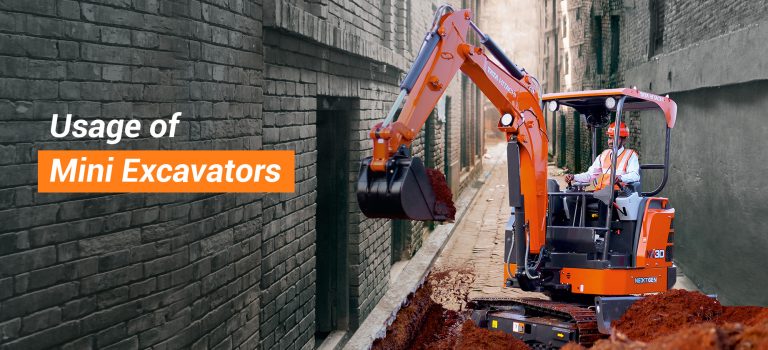 10 Benefits of Using of Mini Excavators | Tata Hitachi