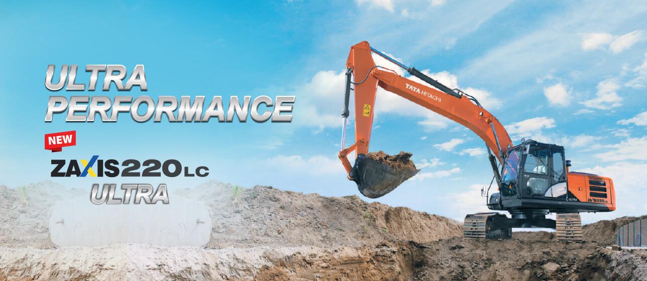 Zaxis 220LC Ultra - Construction Excavator with 21,700 kg Operating ...